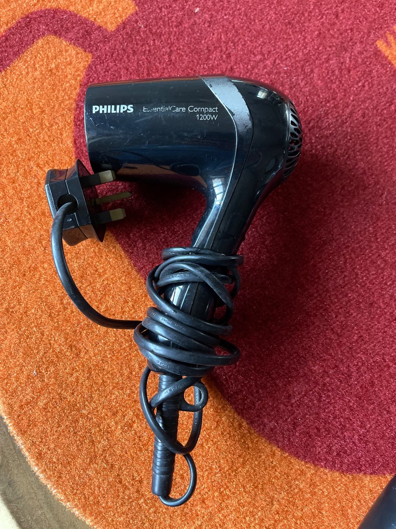 Philips Essential Care Compact 1200W Hair Dryer, Beauty & Personal Care ...