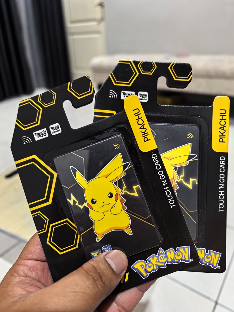 Pikachu LED version - Touch 'n Go Card Pokemon Edition - TNG LED Card ...