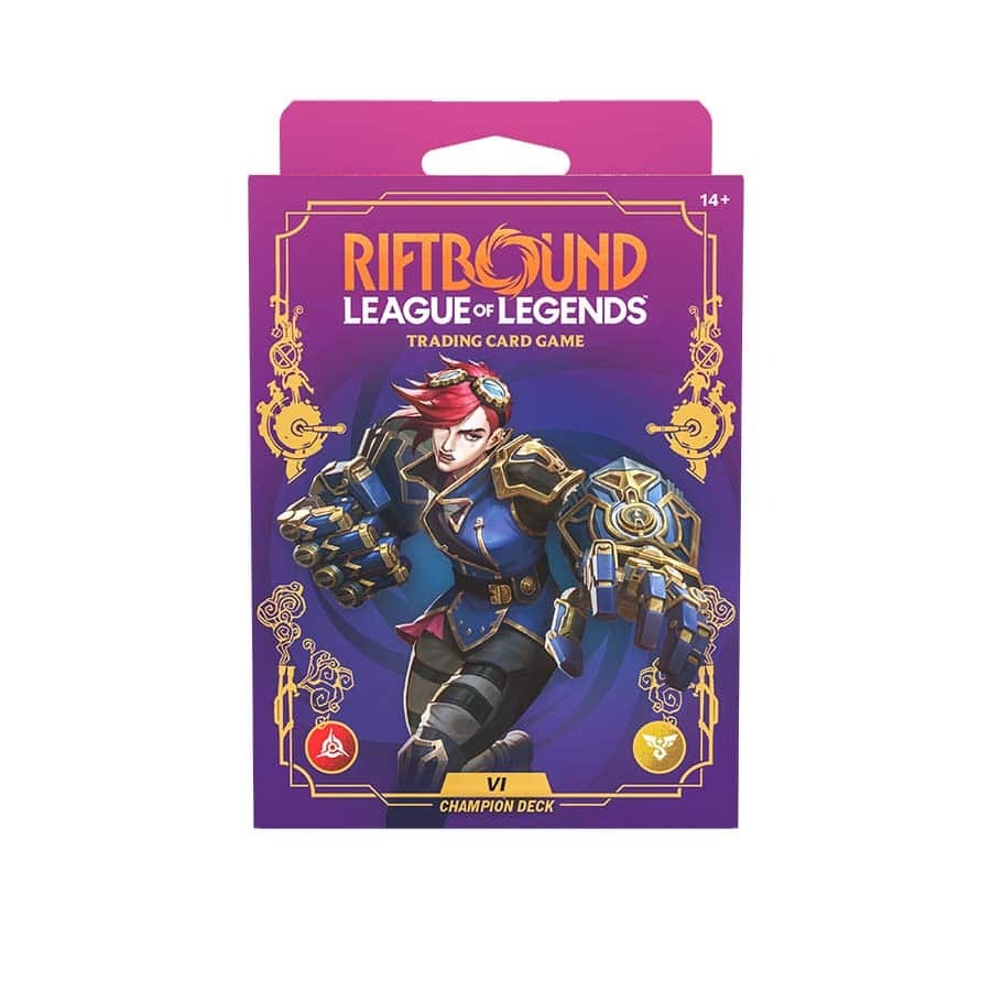 PO!! RIFTBOUND TCG SET 3 UNLEASHED CHAMPION DECK VI & VEX!/RIFTBOUND ...