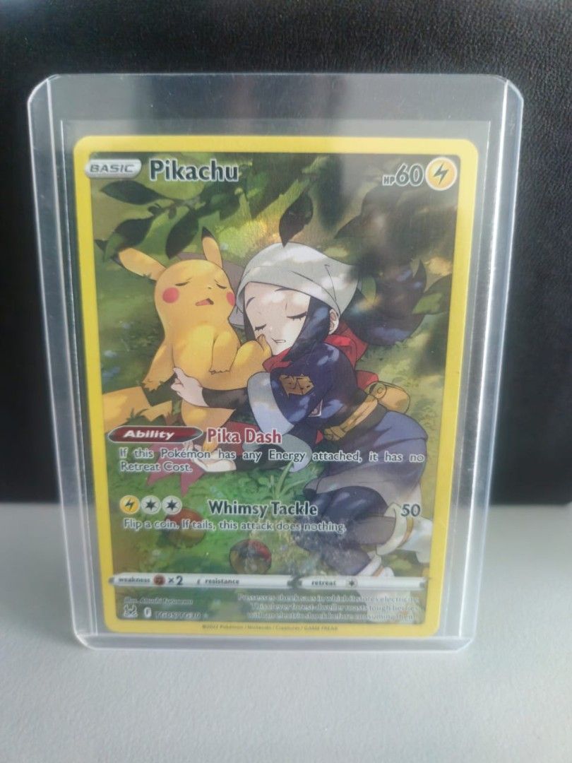 Pokemon Card Pikachu, Hobbies & Toys, Toys & Games on Carousell