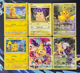 (PO) Pokemon Custom Cards- Pichu Set, Hobbies & Toys, Toys & Games on ...
