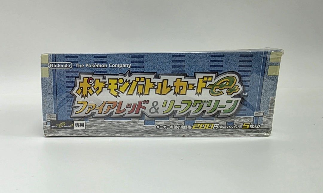 Pokemon e battle Fire Red & Leaf Green Booster Box, Hobbies & Toys ...