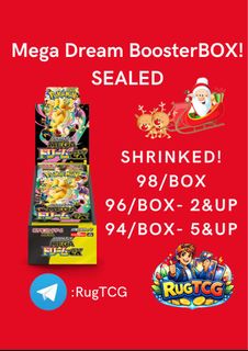 Pokemon Card Mega Dream EX Booster Box, Hobbies & Toys, Toys & Games on ...