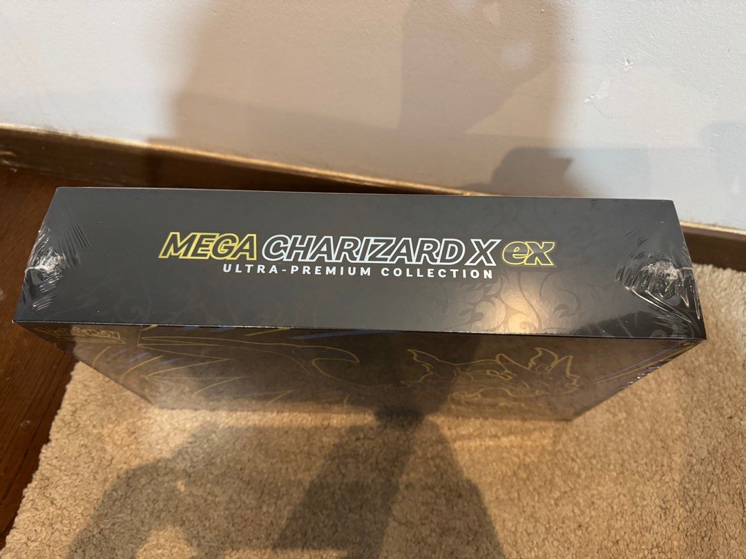 Sealed/shrinked Mega Charizard X EX Ultra-Premium Collection NYE ...