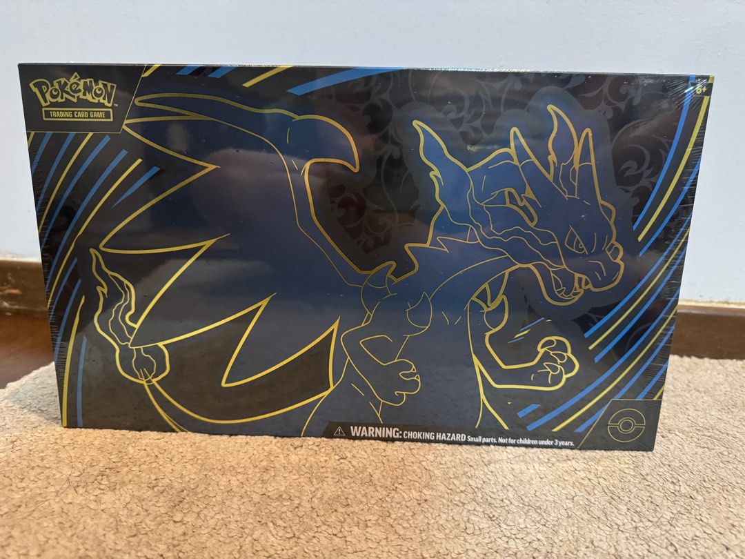 Sealed/shrinked Mega Charizard X EX Ultra-Premium Collection NYE ...