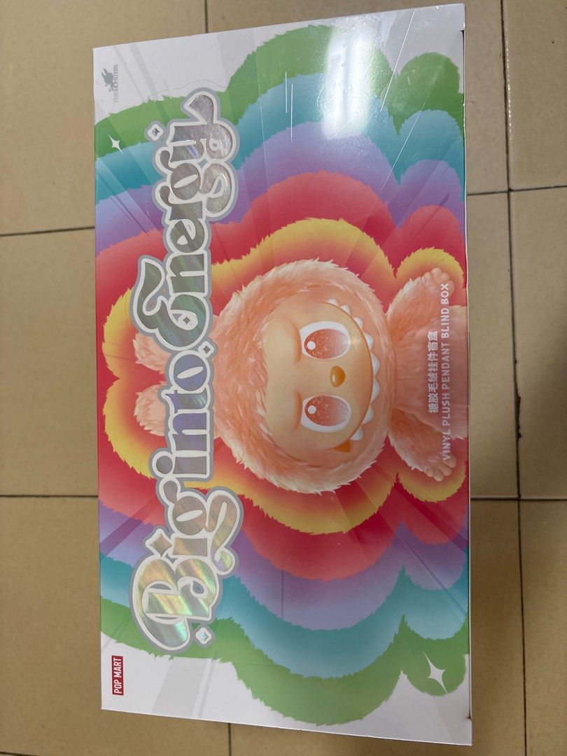 POP MART Big Into Energy Vinyl Plush Blind Box (FULL SET OF SIX ...