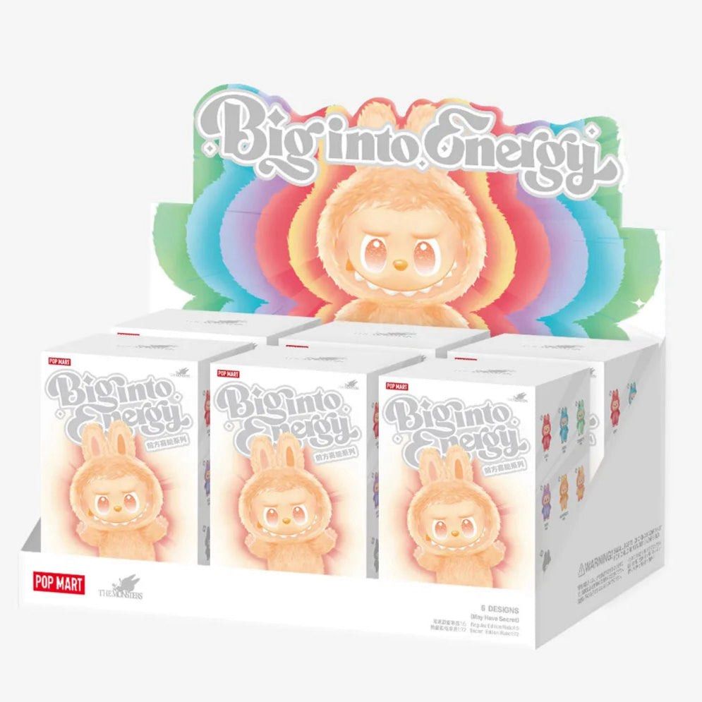 POP MART Big Into Energy Vinyl Plush Blind Box (FULL SET OF SIX ...