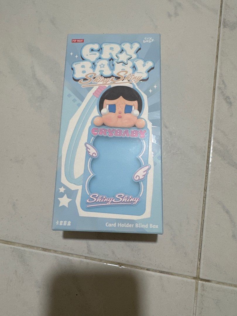 Pop Mart Crybaby Shiny Shiny Card Holder Blind Box, Hobbies & Toys ...