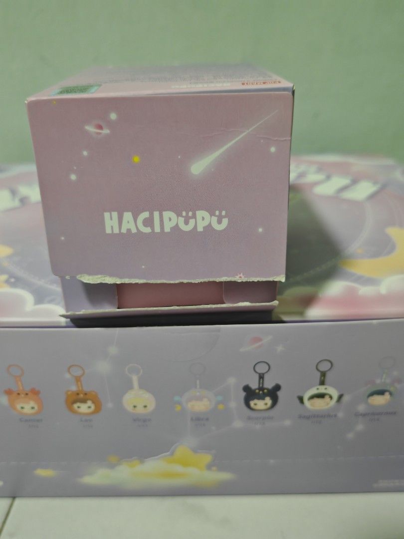 Popmart Authentic Hacipupu Constellation/ Zodiac Series Blind Box ...