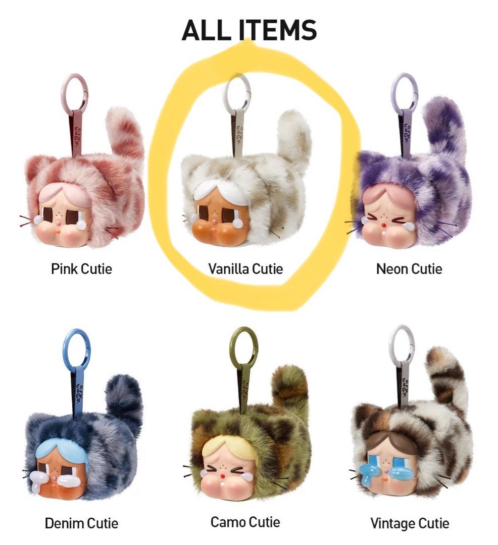 POPMART wild but cutie - vanilla cutie, Hobbies & Toys, Toys & Games on ...