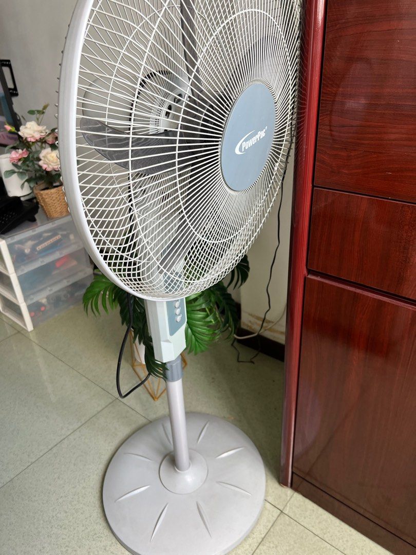 PowerPac Stand Fan, Furniture & Home Living, Lighting & Fans, Fans on ...