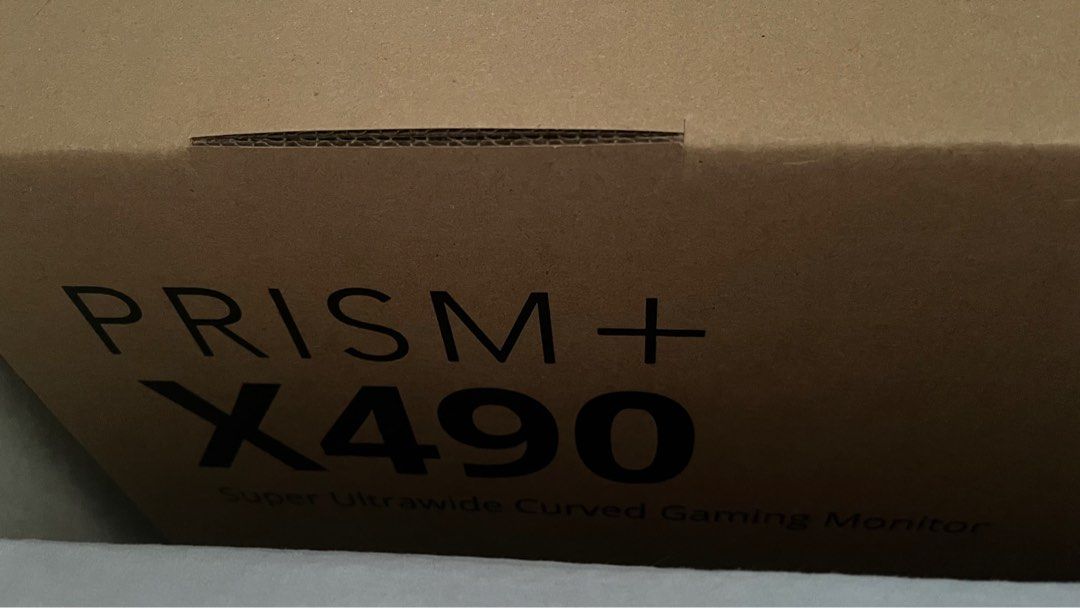 PRISM+ X490 Super Ultrawide Curved Gaming Monitor, Computers & Tech ...
