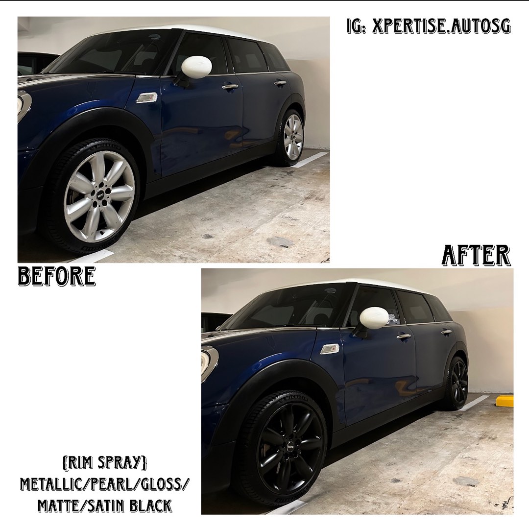 DECHROME / WINDOW TRIM / FRONT GRILL / DOOR HANDLE / REAR BUMPER ...