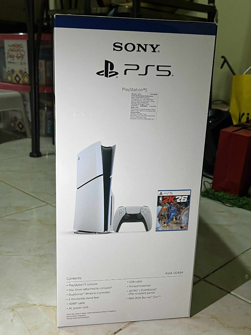 PS5 Slim Console Bundle, Video Gaming, Video Game Consoles, PlayStation ...