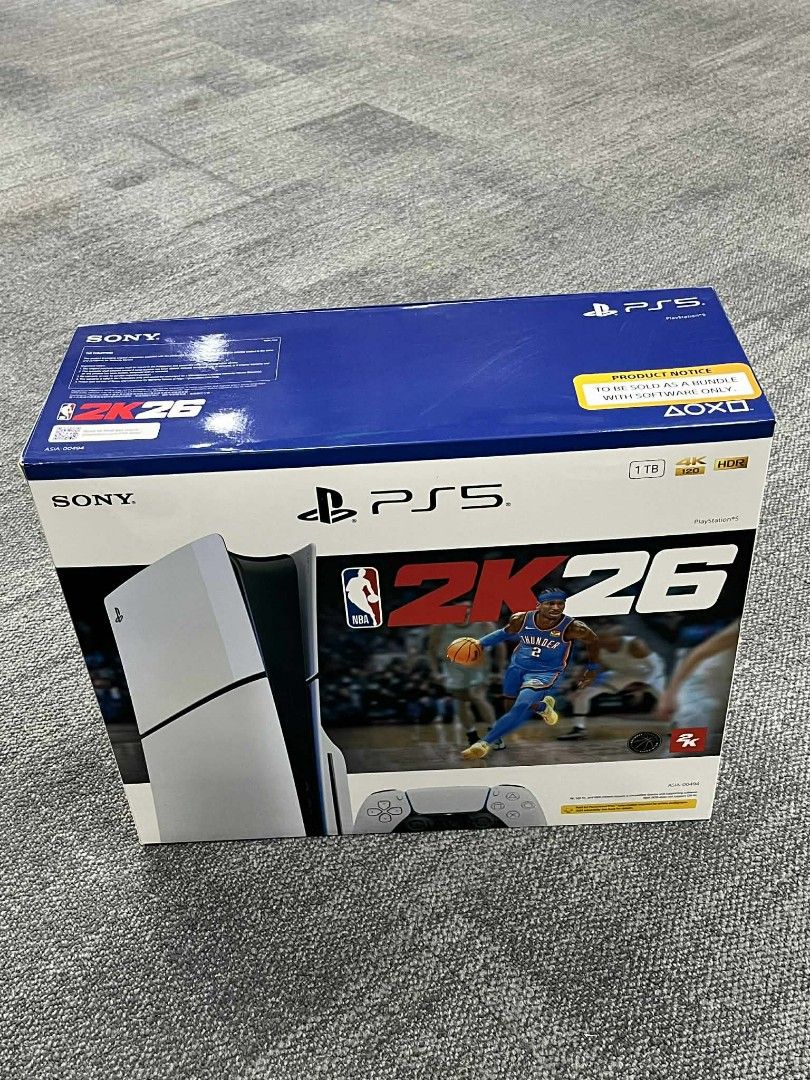 PS5 Slim Console Bundle, Video Gaming, Video Game Consoles, PlayStation ...