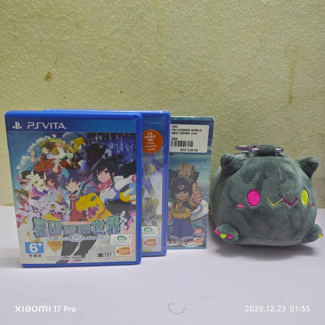 PS VITA DIGIMON WORLD NEXT ORDER CHINESE SUB USED, Video Gaming, Video ...