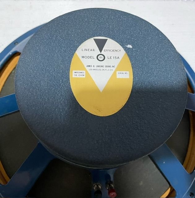 Rare Pair JBL LE15A Matched Woofers Original 16 Ohms, Audio, Soundbars ...