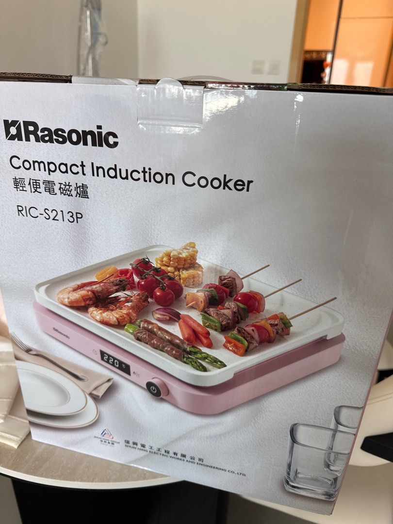 Rasonic Compact Induction Cooker RIC-S213P, 家庭電器, 廚房電器, 鍋具 - Carousell