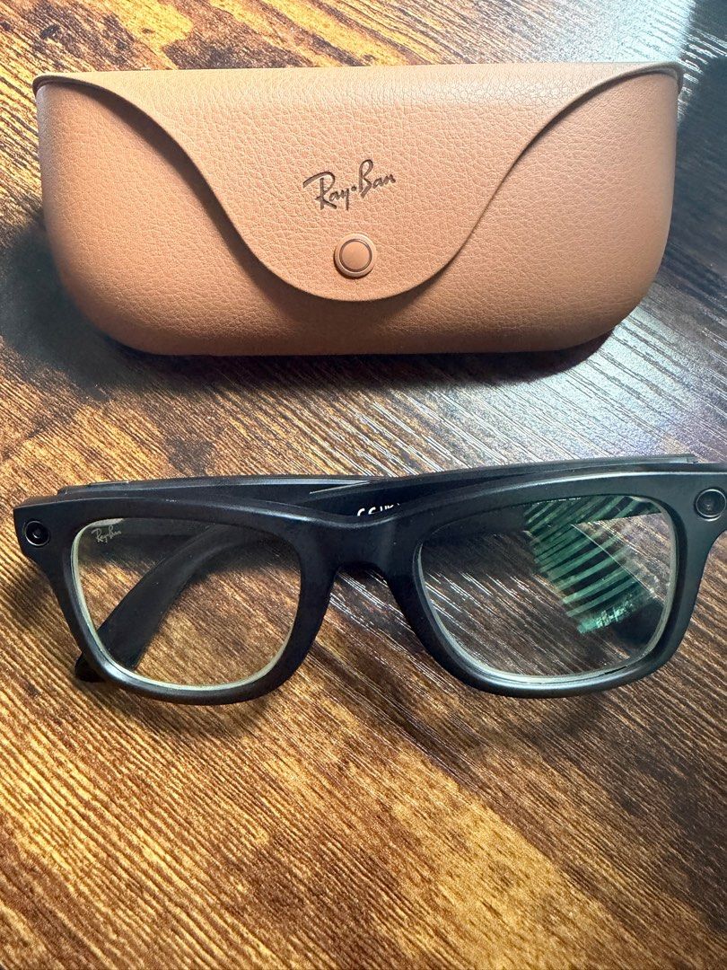 Ray-Ban Meta (Gen 1 ) Wayfarer Smart Glasses - Matt Black, Men's ...