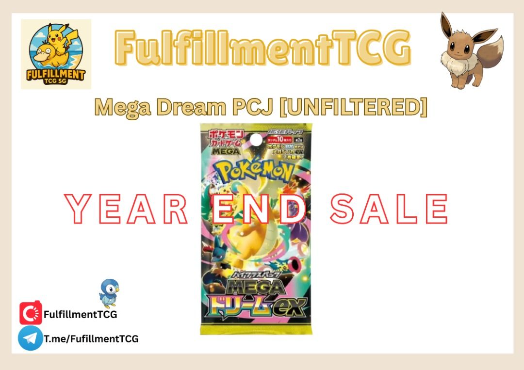 [INSTOCK-CHEAPEST] Mega Dream Ex - High Class Set PCJ Loose Packs - NO ...