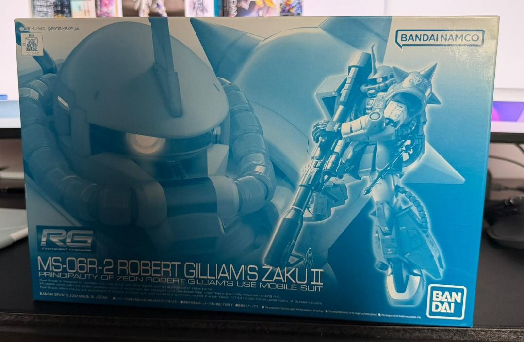RG PB 1/144 Gundam & Zaku II (3 x boxes = $700), 興趣及遊戲, 玩具 & 遊戲類 ...