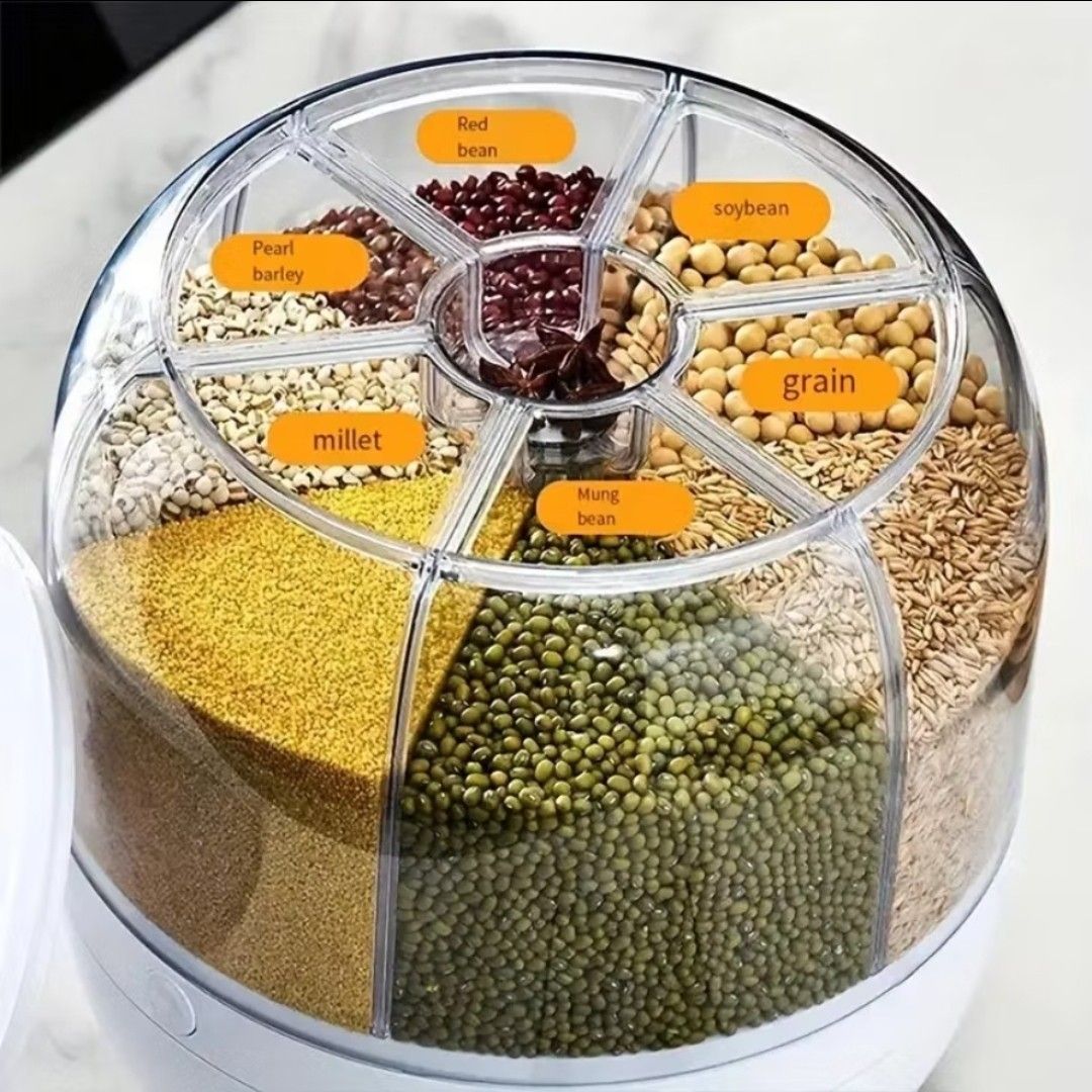 Rotating Grain Dispenser - Kitchen Storage, Furniture & Home Living ...