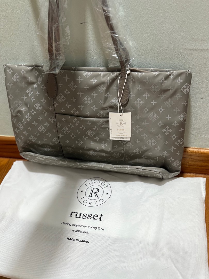 Russet Japan totebag, Women's Fashion, Bags & Wallets, Shoulder Bags on ...