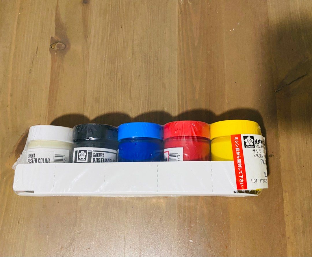 Sakura Poster Color Paint Set - New, Hobbies & Toys, Art & Prints on ...