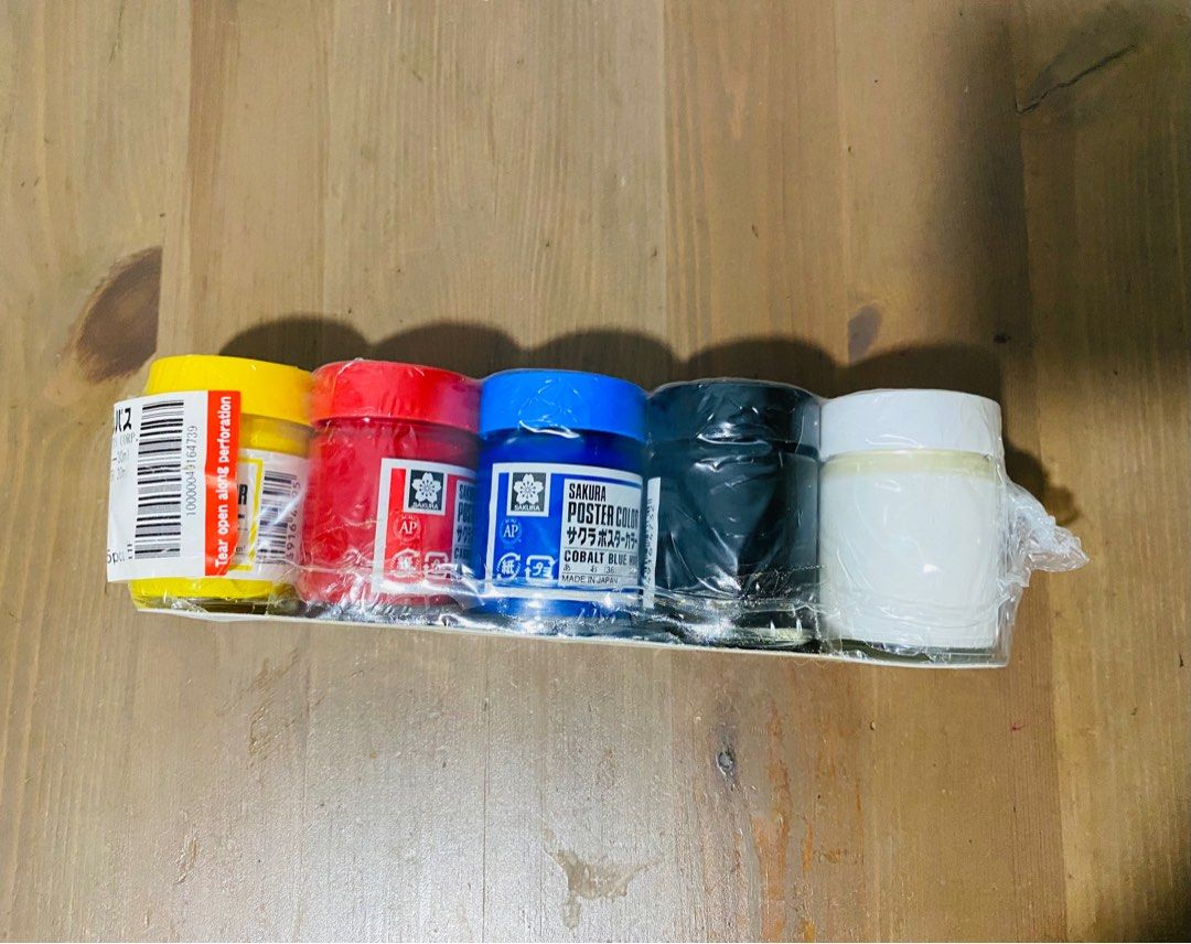 Sakura Poster Color Paint Set - New, Hobbies & Toys, Art & Prints on ...