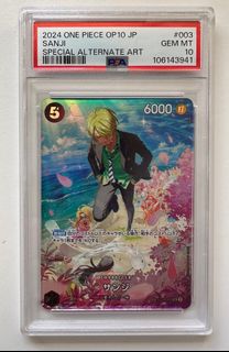 One Piece Shanks Special Alternate Art PSA 10, Hobbies & Toys, Toys ...