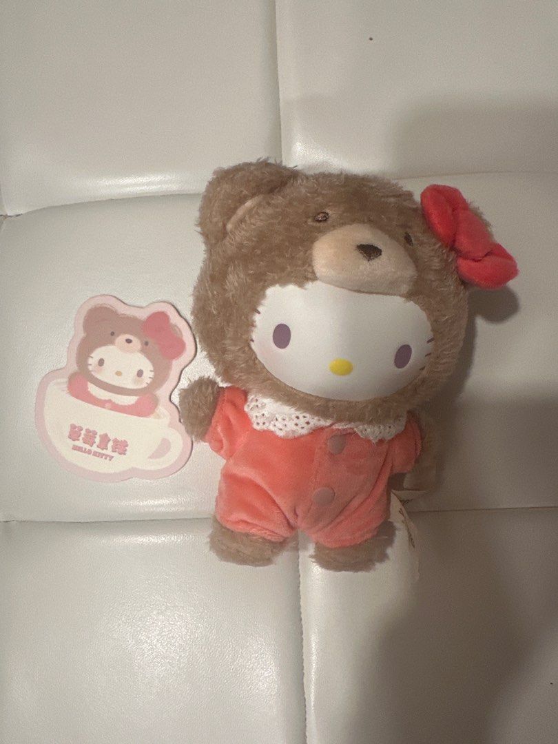Sanrio Hello Kitty Bear Plush Toy, Hobbies & Toys, Toys & Games on ...