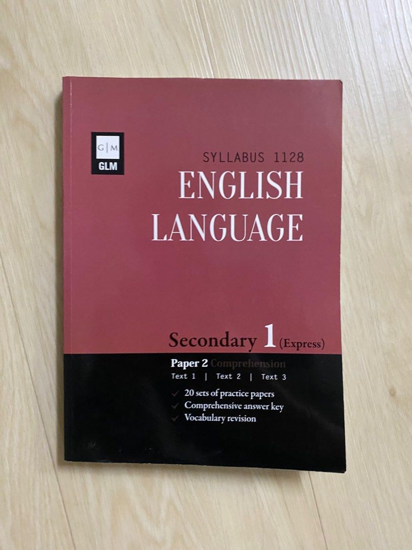 Secondary 1 English Language Textbook, Hobbies & Toys, Books ...