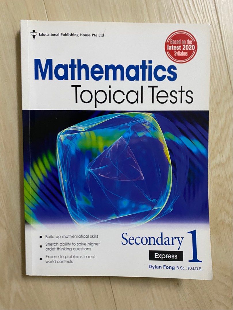 Secondary 1 Mathematics Topical Tests Textbook, Hobbies & Toys, Books ...