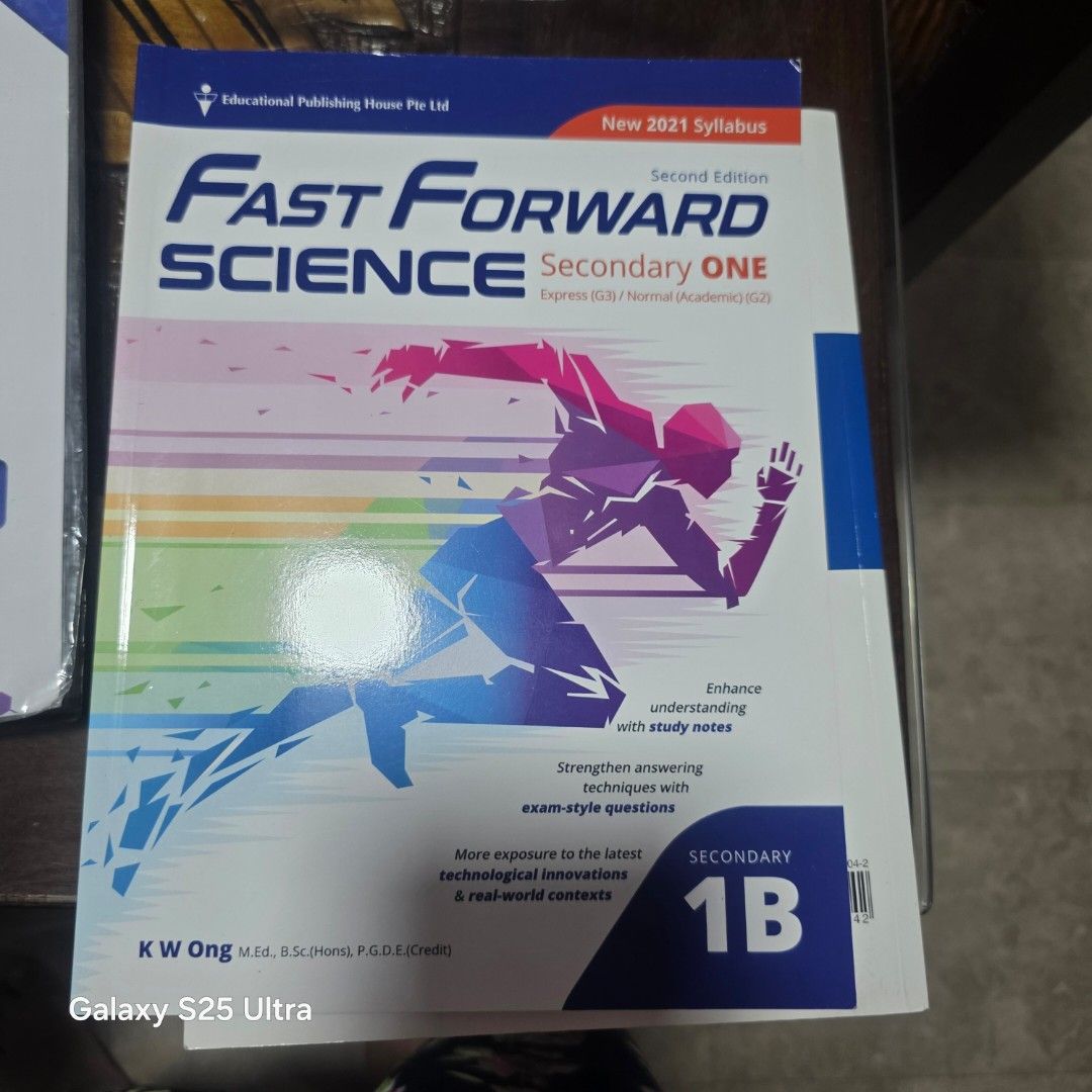 Secondary 1 Topical Maths & Fast Forward Science, Hobbies & Toys, Books ...