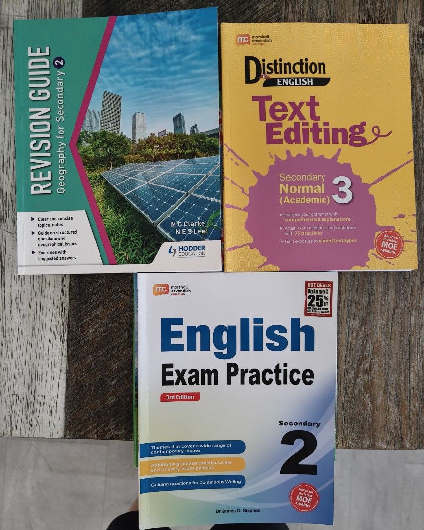 Secondary School Textbooks - English, Geography, Mathematics, Chinese ...