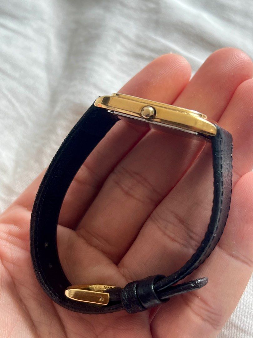 Seiko Tank Textured Dial Quartz Watch, Men's Fashion, Watches ...