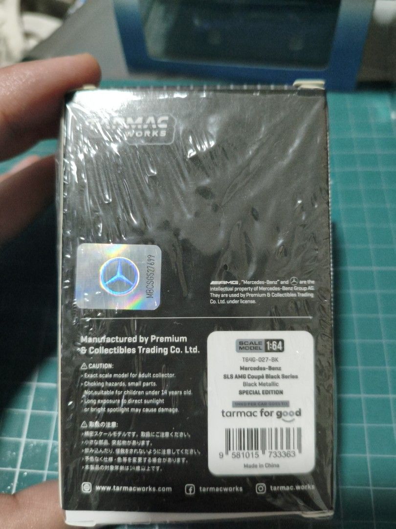SGDE 2025 TARMAC Mercedes SLS AMG Cuope, Hobbies & Toys, Toys & Games ...