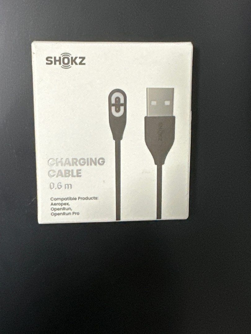 Shokz Charging Cable for Aeropex, OpenRun, OpenRun Pro, Audio ...
