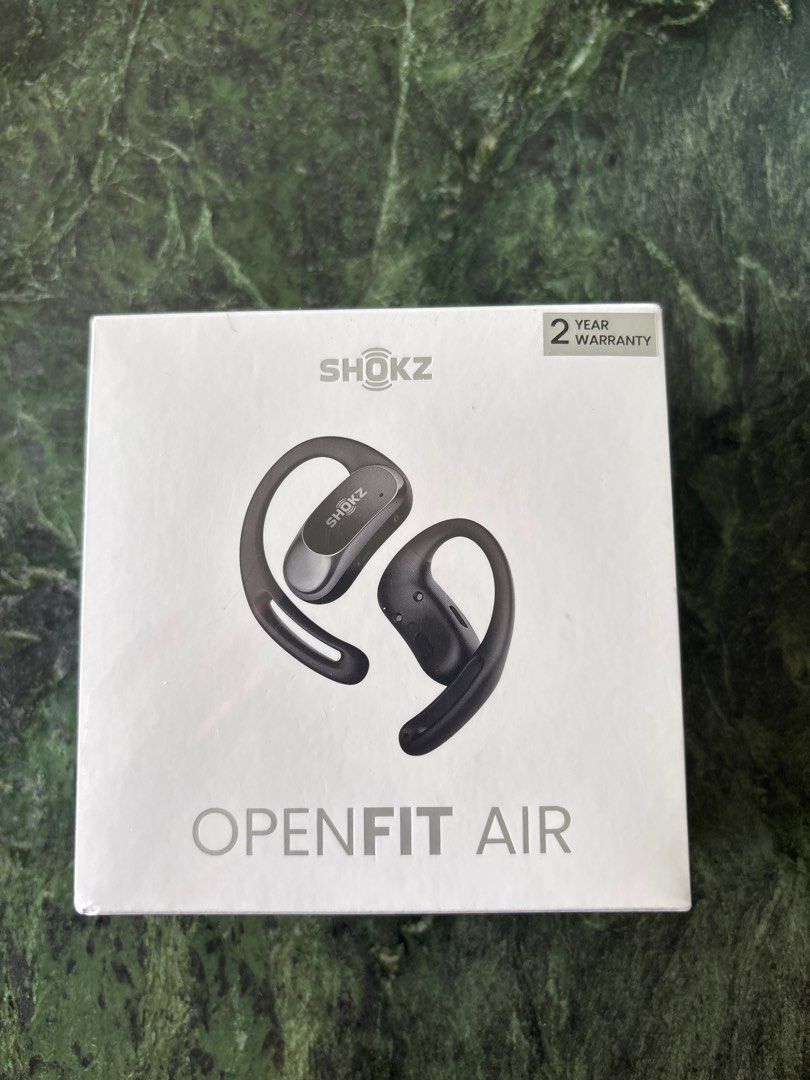 Shokz OpenFit Air Black True Wireless Earbuds, Audio, Earphones on ...