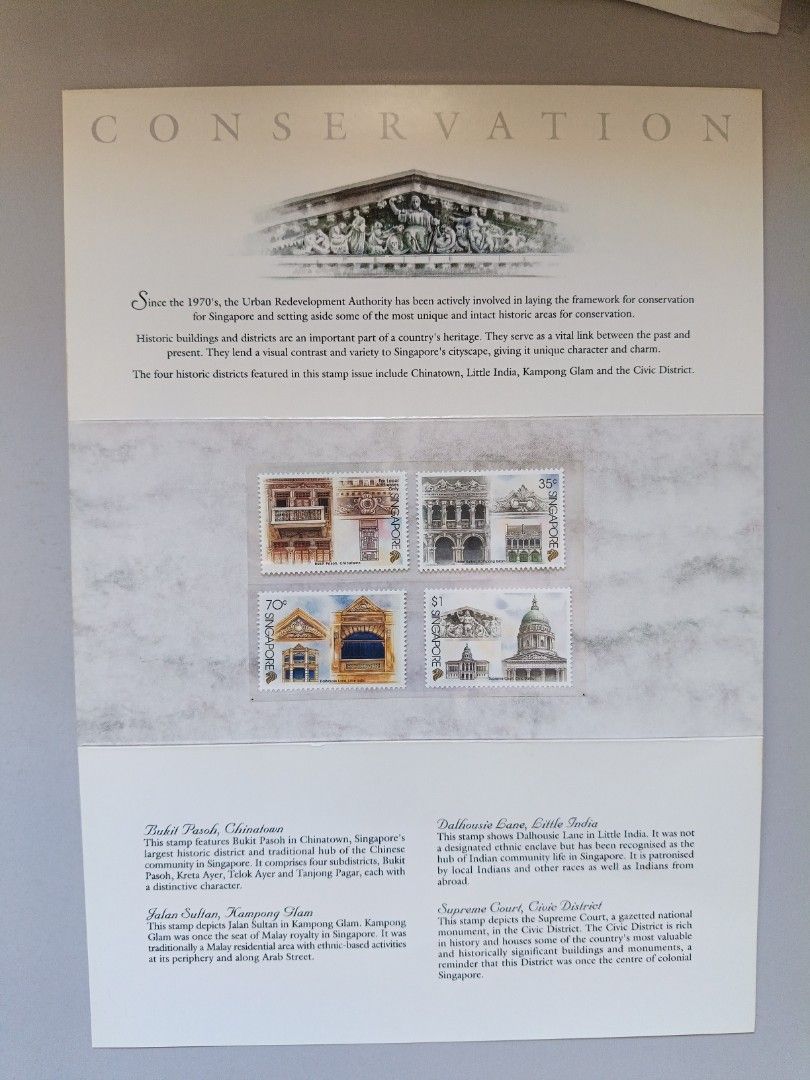 Singapore PP ( no envelope) Conservation, Hobbies & Toys, Memorabilia ...