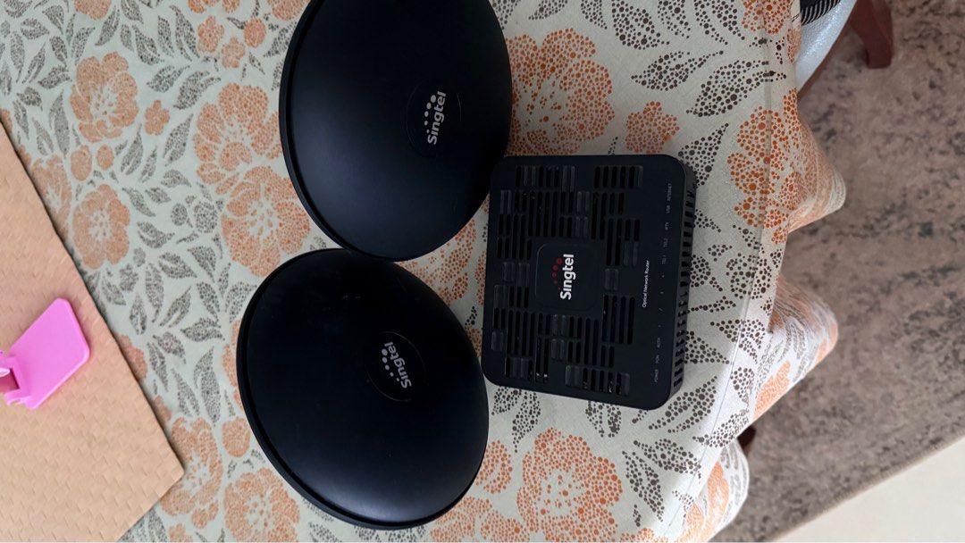 Singtel Mesh WiFi System - 2 Mesh Units + Router, Computers & Tech ...