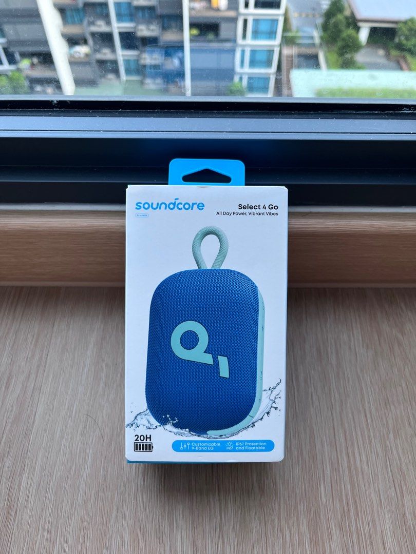 Soundcore Select 4 Go Portable Bluetooth Speaker - Blue, Audio ...