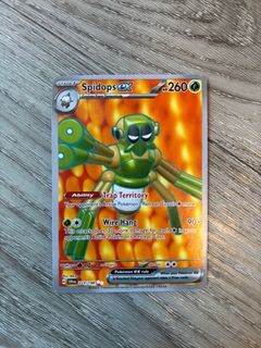 Pokemon tcg full art ir, spidops|quaquaval|varoom, Hobbies & Toys, Toys ...
