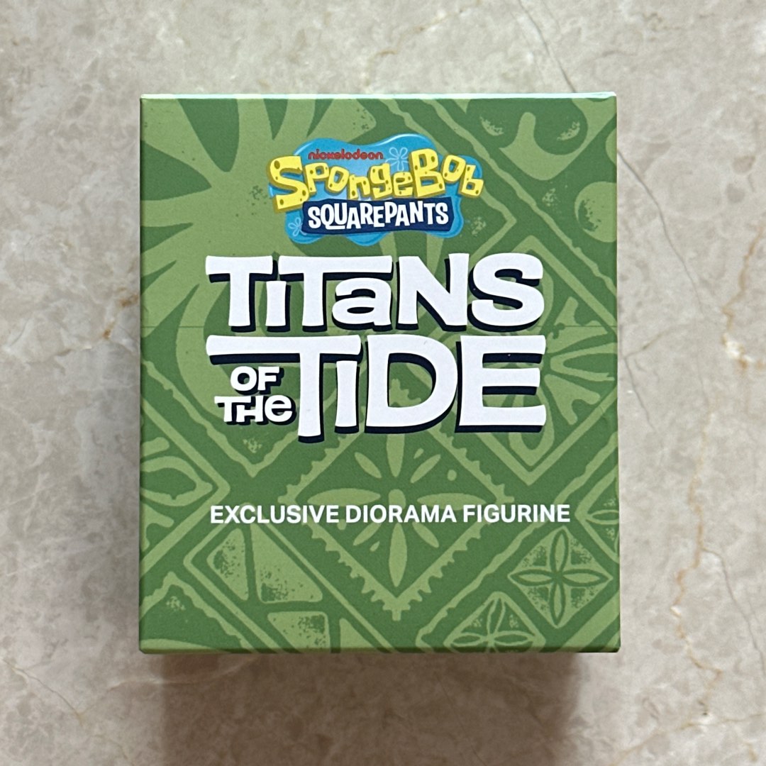 SpongeBob Titans of the Tide GameStop Exclusive Diorama Figure, Hobbies ...