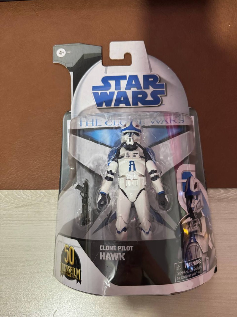 Star Wars The Black Series / The Clone Wars 501st Clone Pilot Hawk The ...