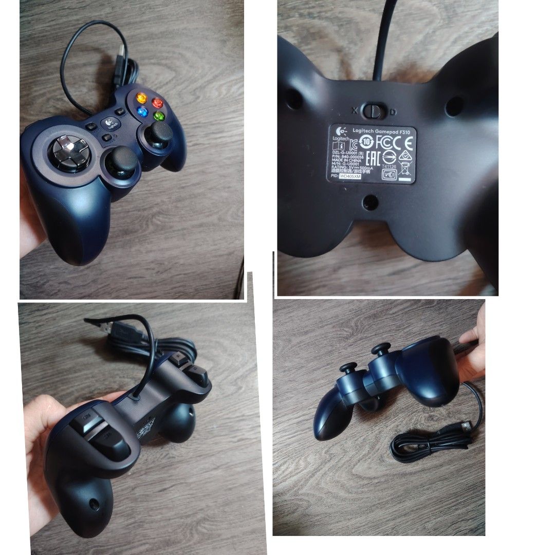 🌿[still available] Logitech Gamepad Controller, Video Gaming, Gaming ...