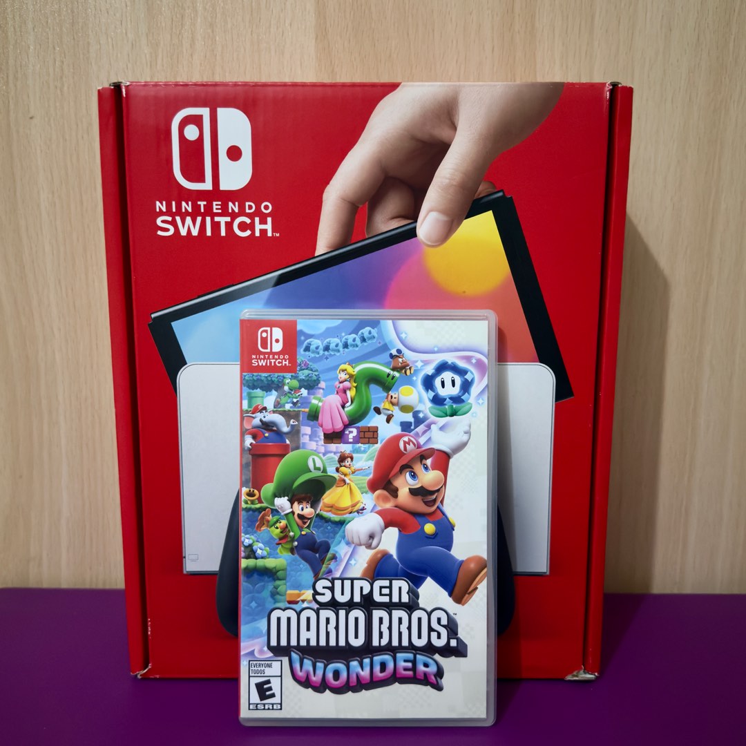 Super Mario Bros. WONDER Nintendo Switch Game, Video Gaming, Video ...