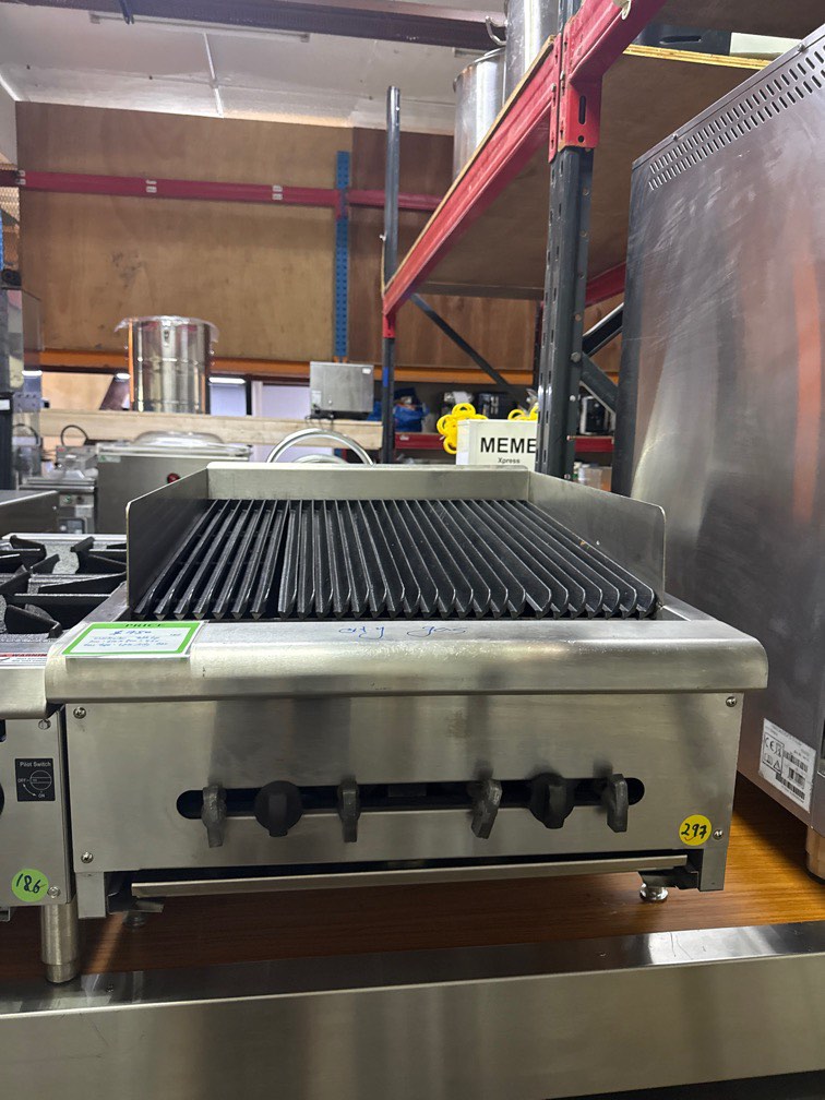 Tabletop 2 ft chat broiler / city gas chat broiler / gas chat broiler ...