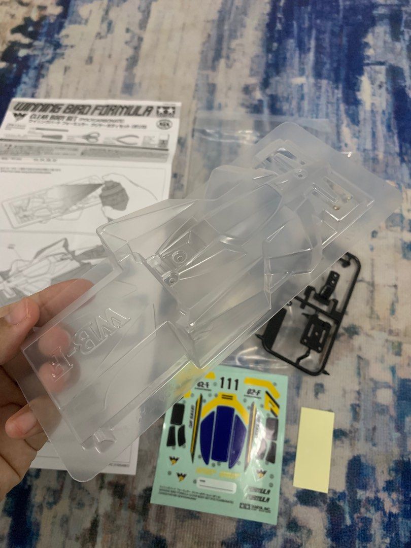 Tamiya Mini 4WD Clear Body Set, Hobbies & Toys, Toys & Games on Carousell