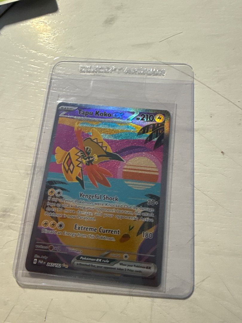 Tapu Koko EX - Pokemon Card, Hobbies & Toys, Toys & Games on Carousell